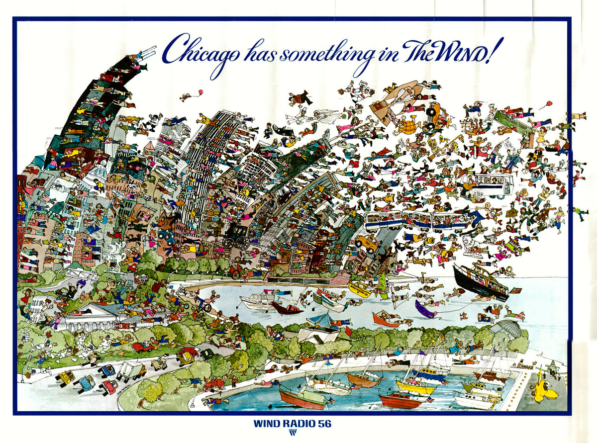(Il. - Chicago) WIND 560 – The Old Map Gallery