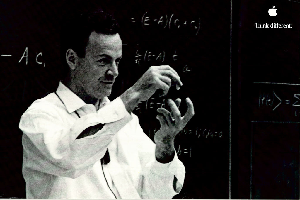 (Tech) Think Different (Richard Feynman) – The Old Map Gallery