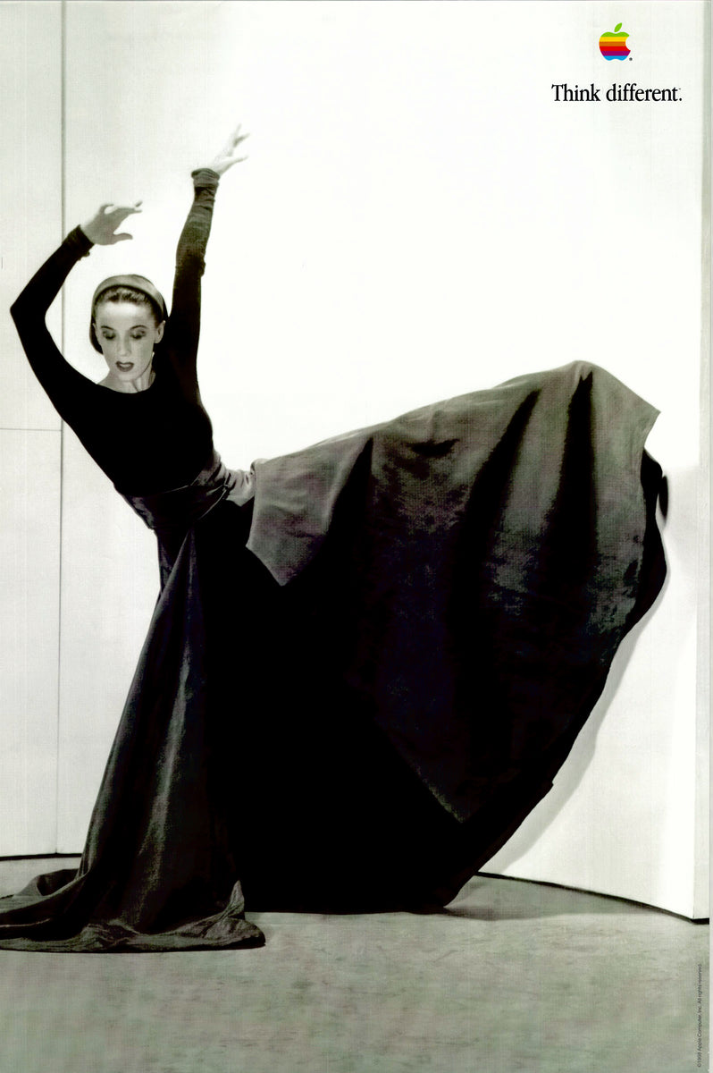 (Tech) Think Different (Martha Graham) – The Old Map Gallery