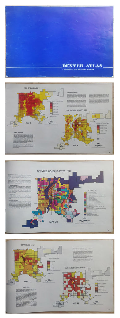 CO. - Denver) Denver Atlas - A Sourcebook of Social And Economic Infor ...