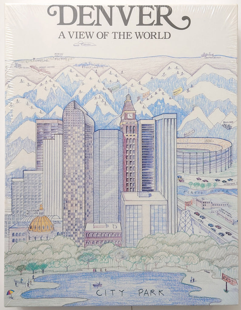 (CO. - Denver) Denver A View Of The World – The Old Map Gallery
