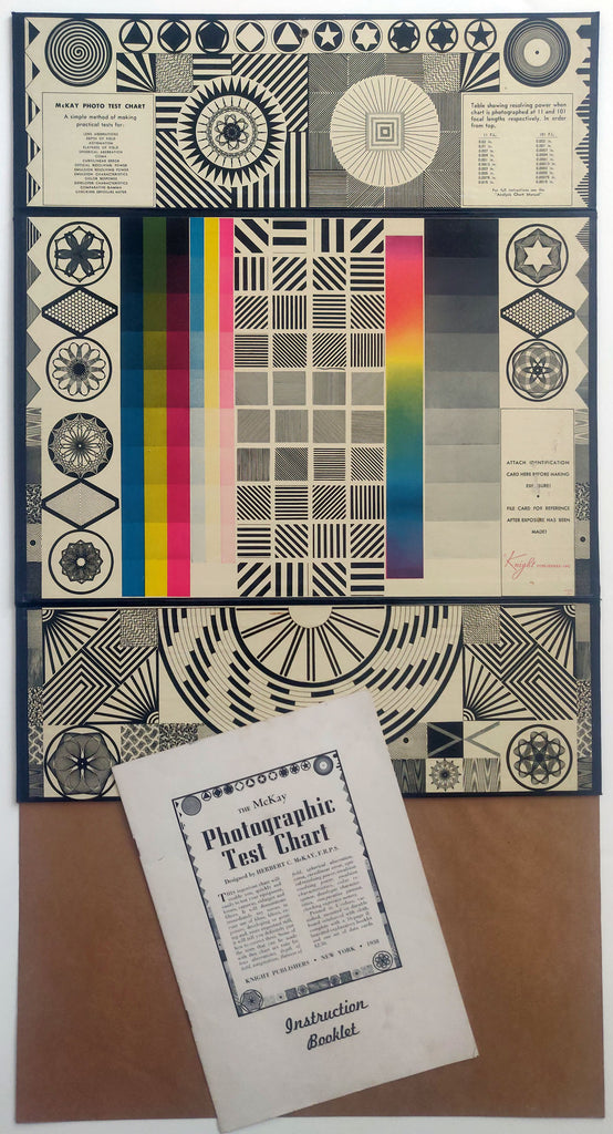 (Technology - Photography) Photographic Test Chart – The Old Map Gallery