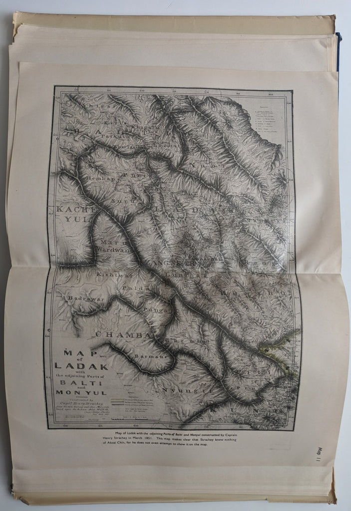(India- TIbet-Nepal) Atlas Of The Northern Frontier Of India – The Old ...