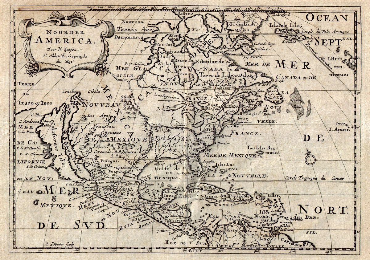 (North America) Noorder America. – The Old Map Gallery