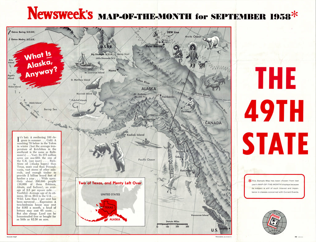 (AK.) THE 49TH STATE – The Old Map Gallery