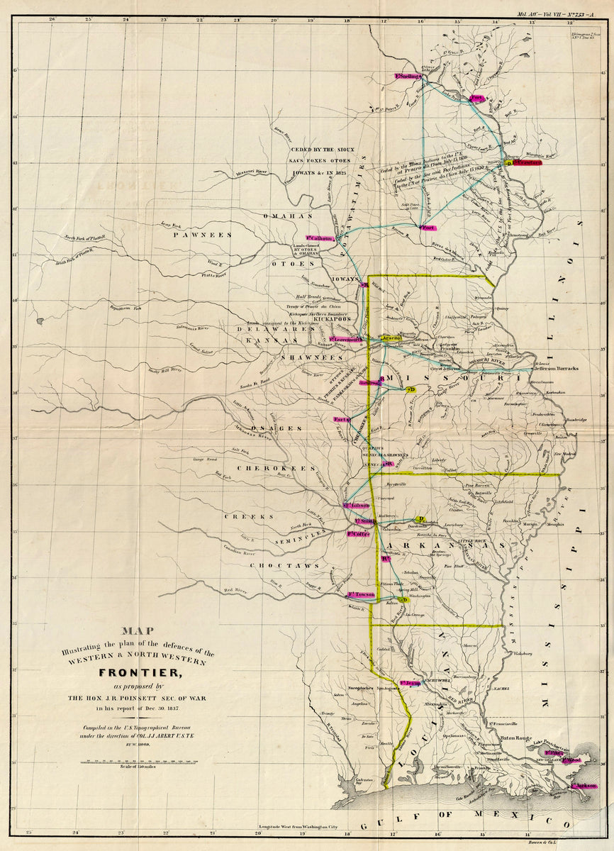 (West) MAP Illustrating the plan of the defences... – The Old Map Gallery