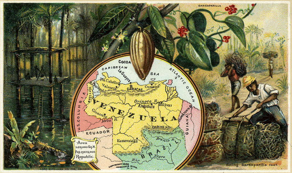 Venezuela – The Old Map Gallery
