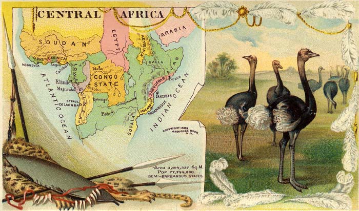 Central Africa – The Old Map Gallery