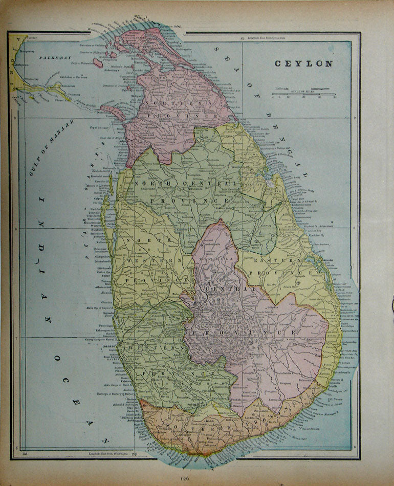 Ceylon – The Old Map Gallery
