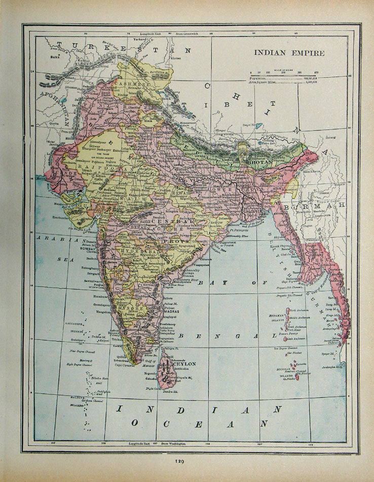 Indian Empire – The Old Map Gallery