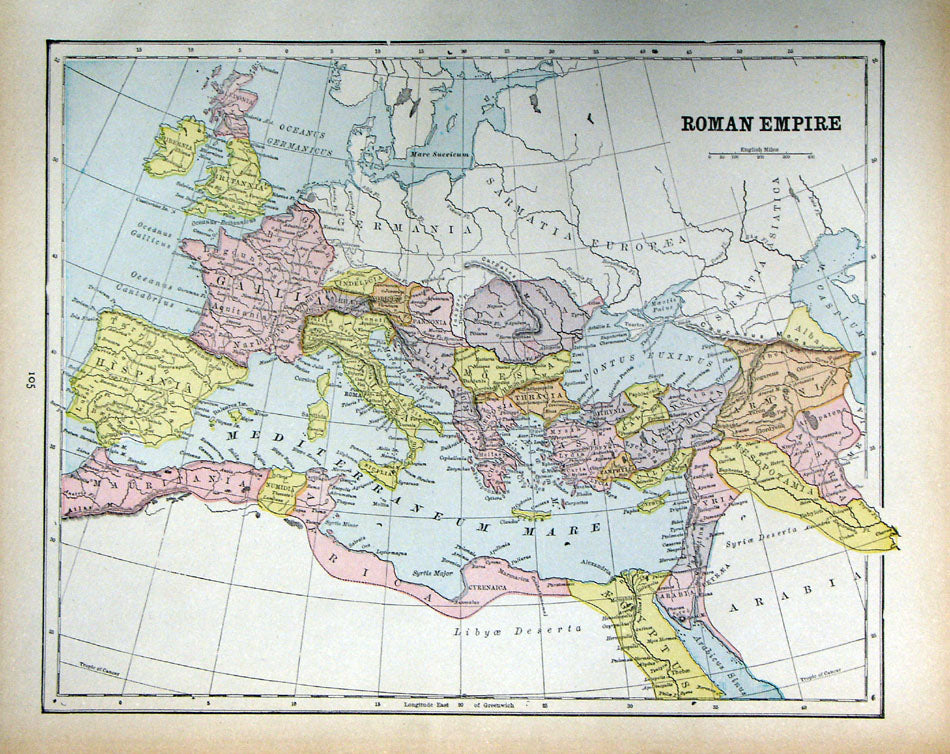 Roman Empire – The Old Map Gallery