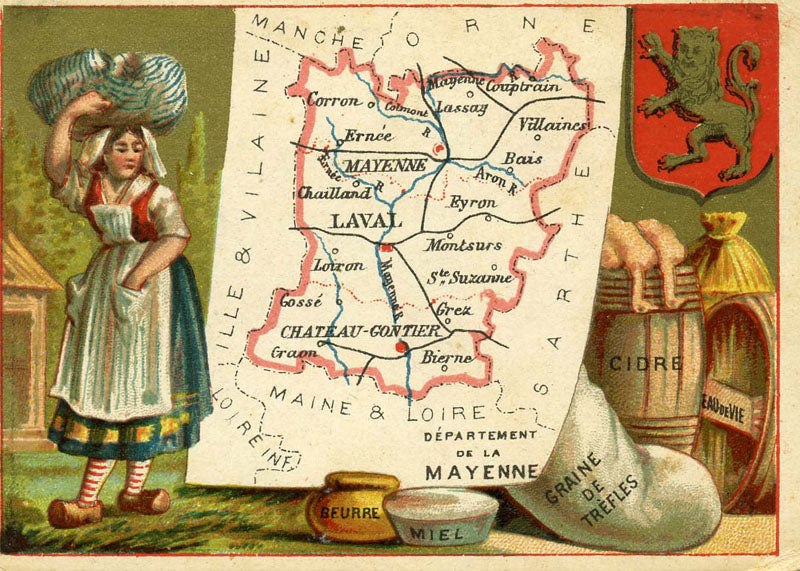 Mayenne – The Old Map Gallery