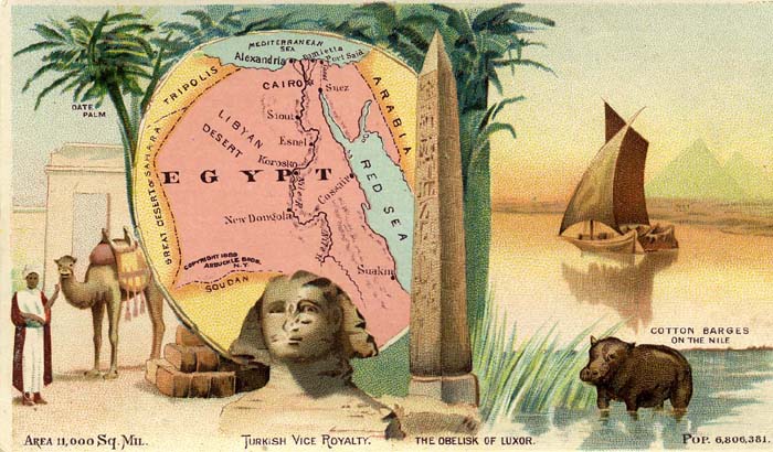 Egypt – The Old Map Gallery
