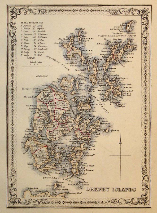 Orkney Islands – The Old Map Gallery