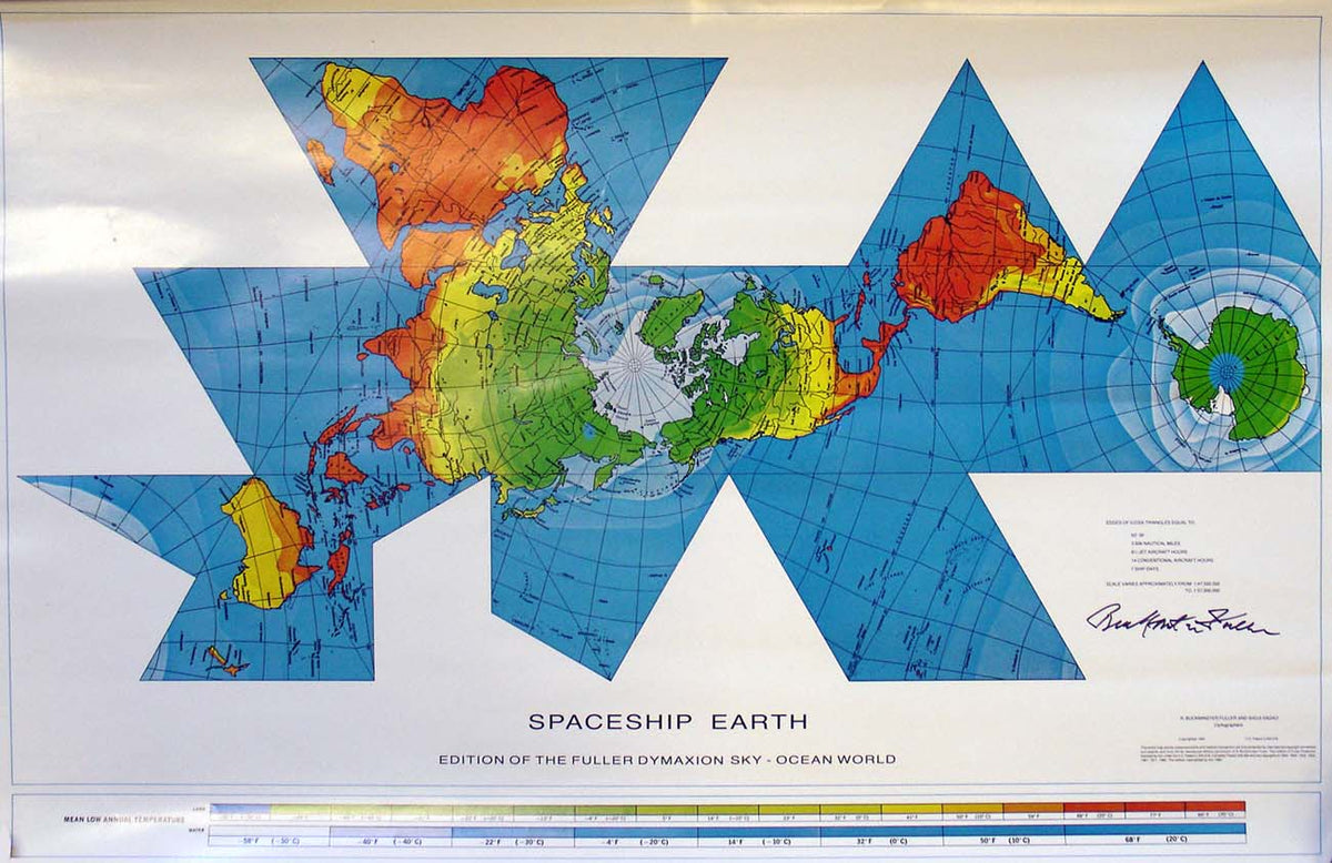 (World) Spaceship Earth – The Old Map Gallery