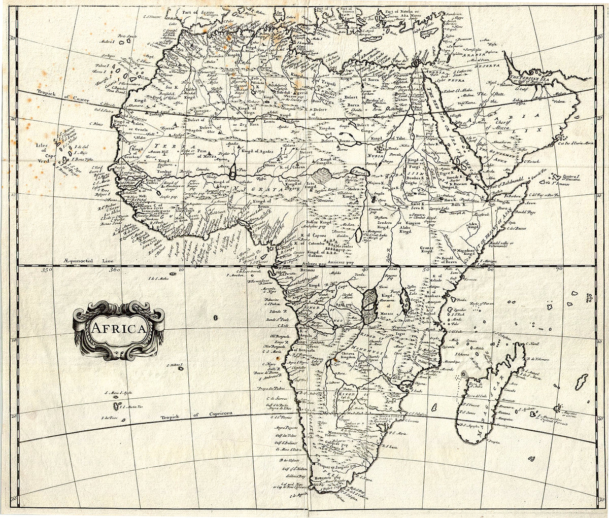 (Africa) AFRICA – The Old Map Gallery