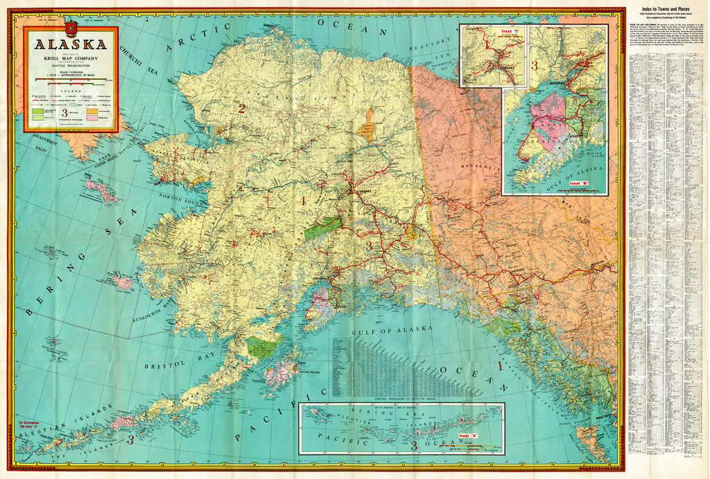 (AK.) ALASKA – The Old Map Gallery