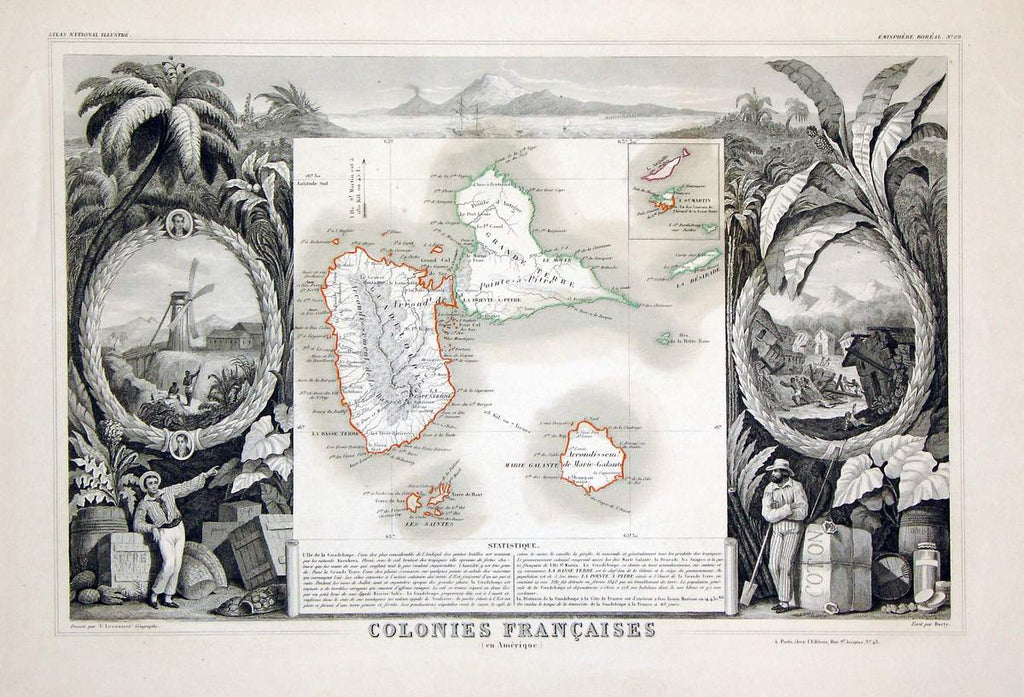 Colonies Francaises (en Amerique) – The Old Map Gallery
