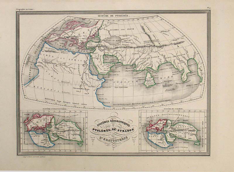 Systemes Geographiques De Ptolemee, De Stgrabon Et D'Eratosthene – The ...