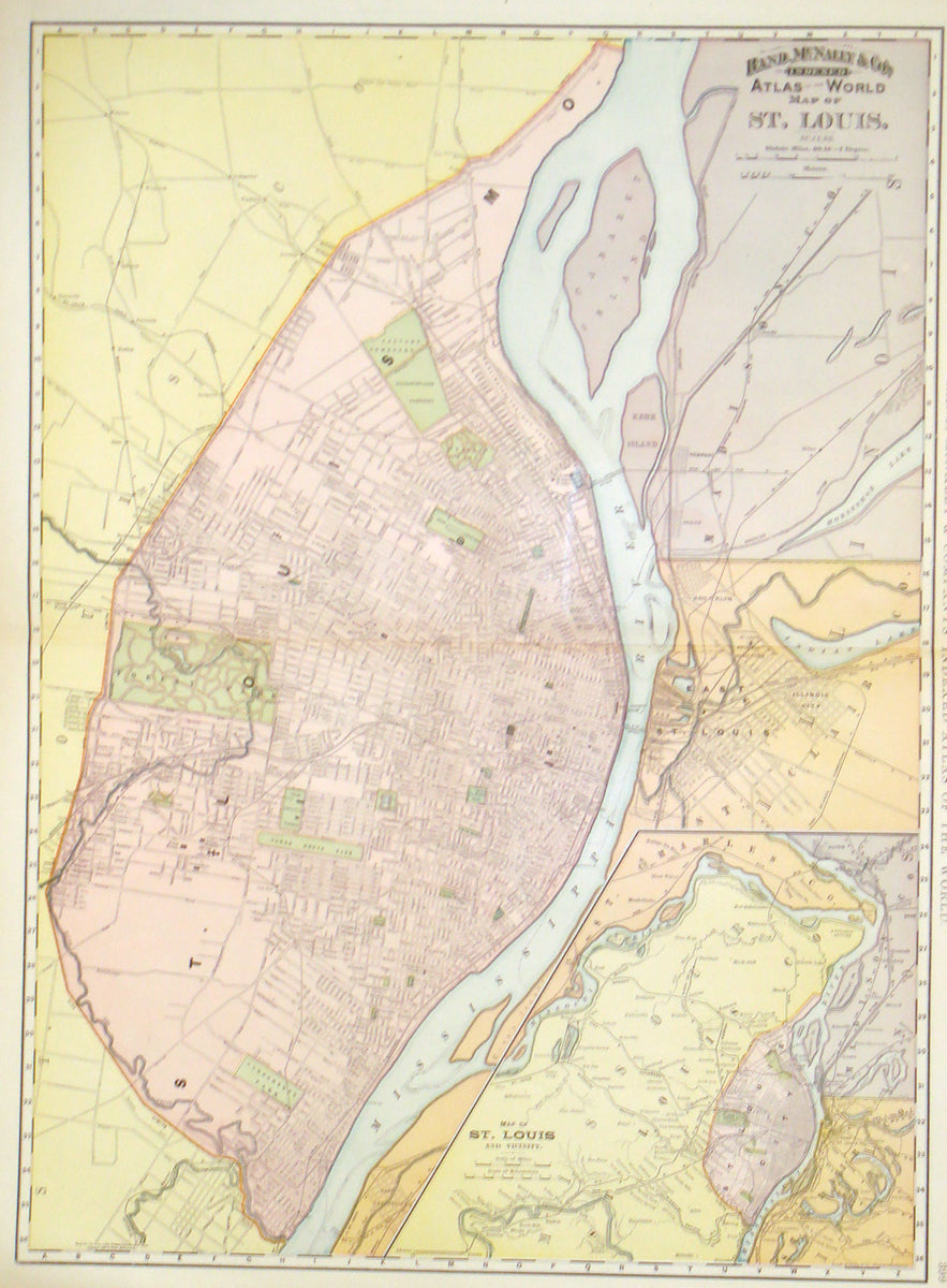 St. Louis – The Old Map Gallery