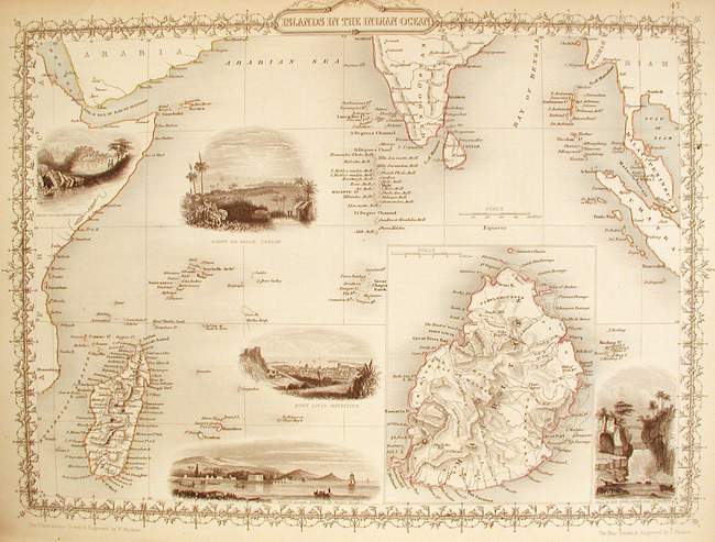 Islands in the Indian Ocean – The Old Map Gallery
