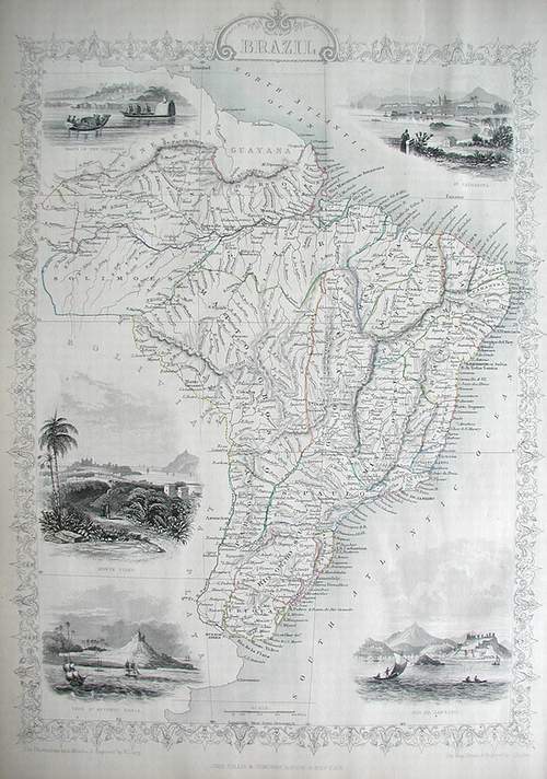 Brazil – The Old Map Gallery