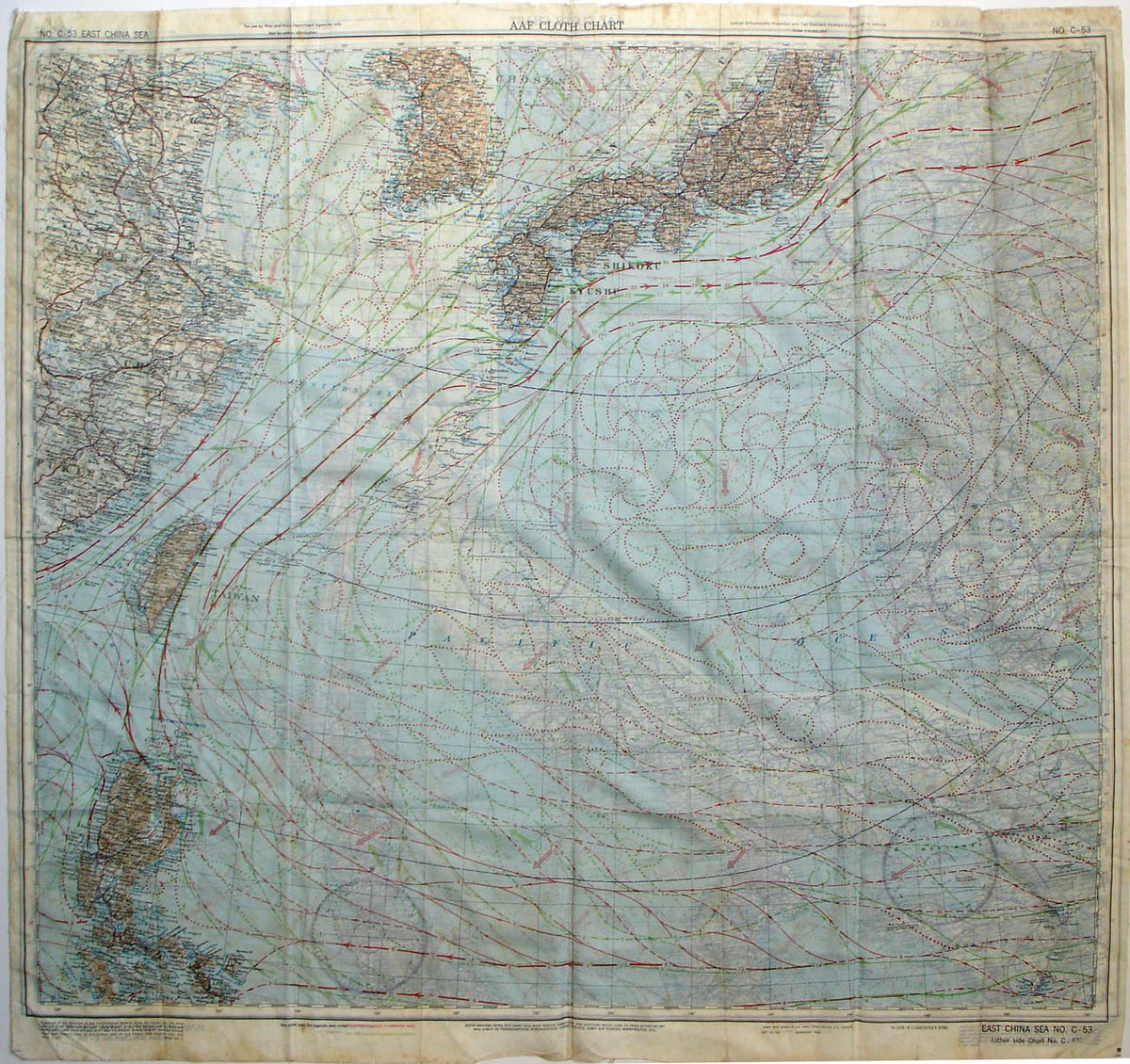 (WWII Japan & China) C-52 / C-53 – The Old Map Gallery