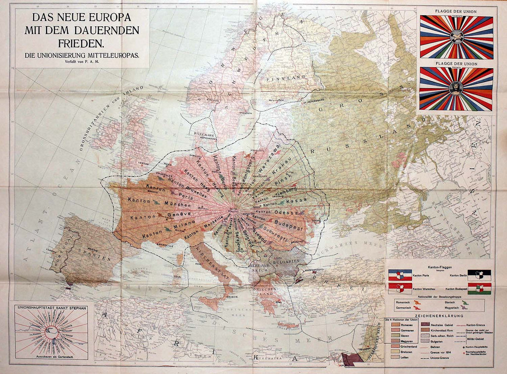 (Europe) Das Neue Europa... – The Old Map Gallery