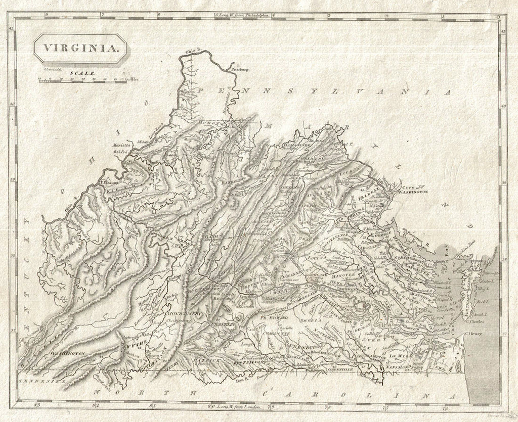 (VA.) Virginia – The Old Map Gallery