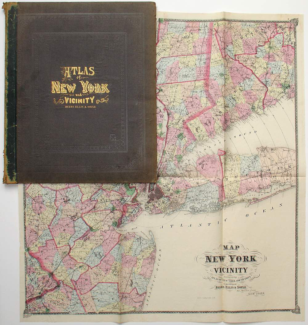Atlas of New York and Vicinity – The Old Map Gallery