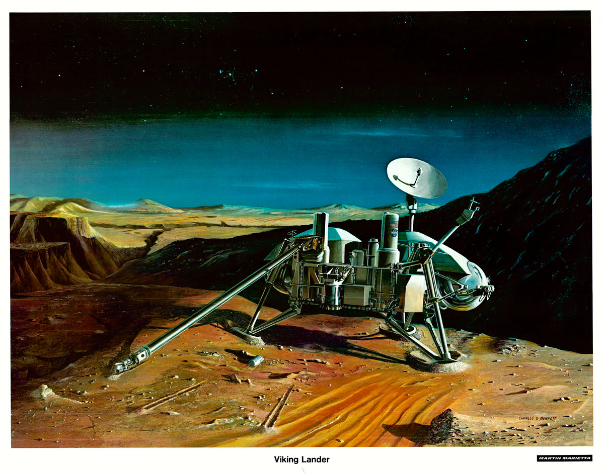 (Mars) Viking Lander – The Old Map Gallery
