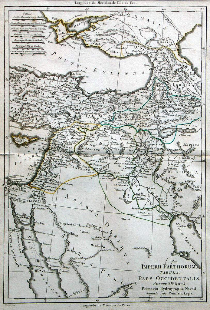 Imperium Parthorum Pars... – The Old Map Gallery
