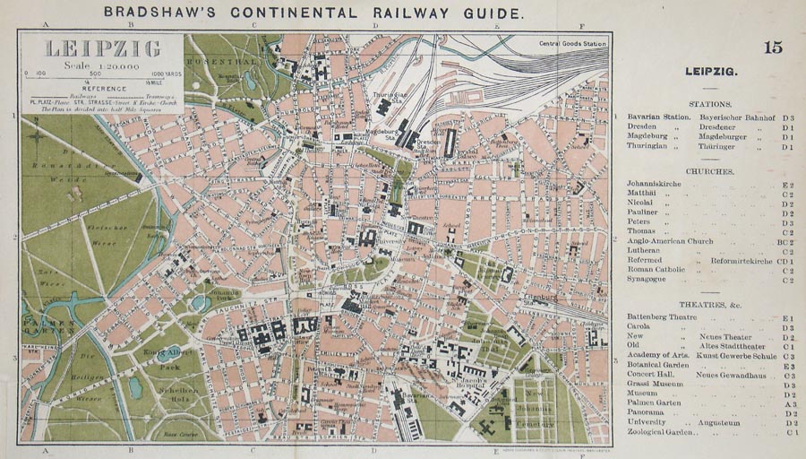 Leipzig – The Old Map Gallery