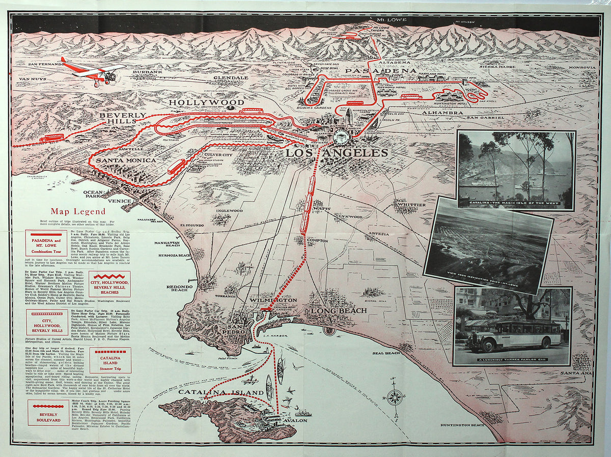 (CA - SoCal.) (Untitled) – The Old Map Gallery
