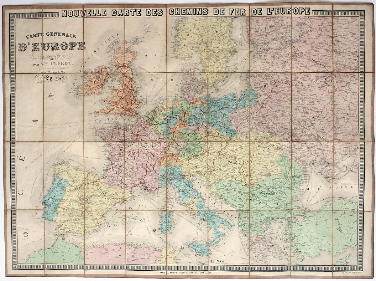 (Europe) Carte General D'Europe... – The Old Map Gallery