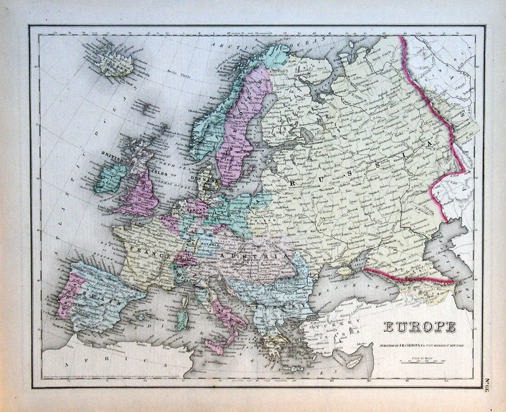 Europe – The Old Map Gallery