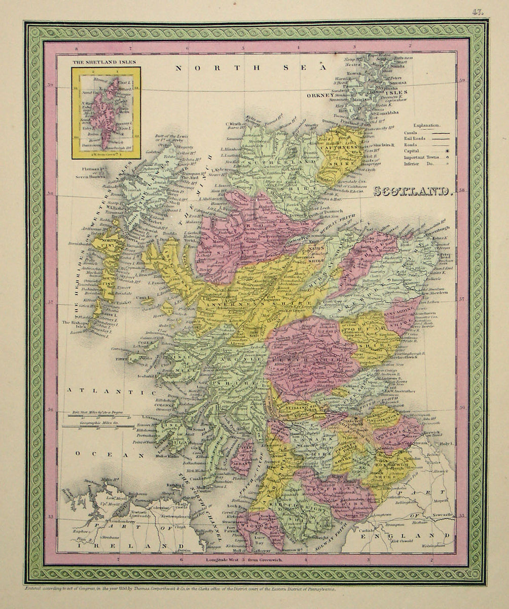 Scotland – The Old Map Gallery