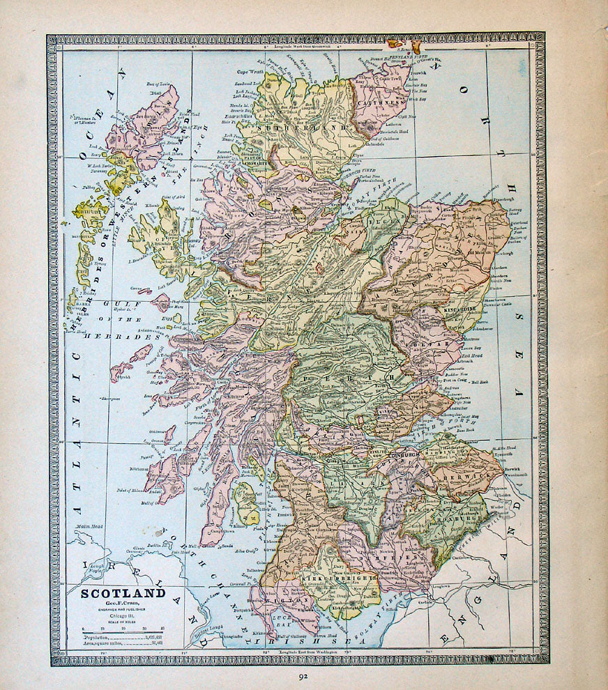 Scotland – The Old Map Gallery