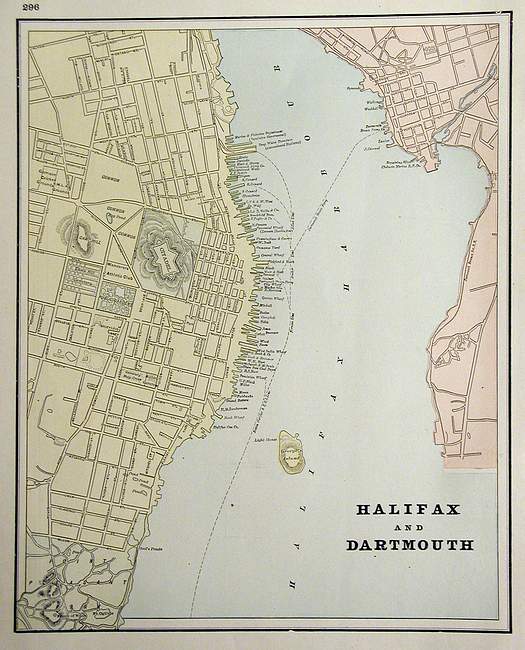 Halifax and Dartmouth – The Old Map Gallery