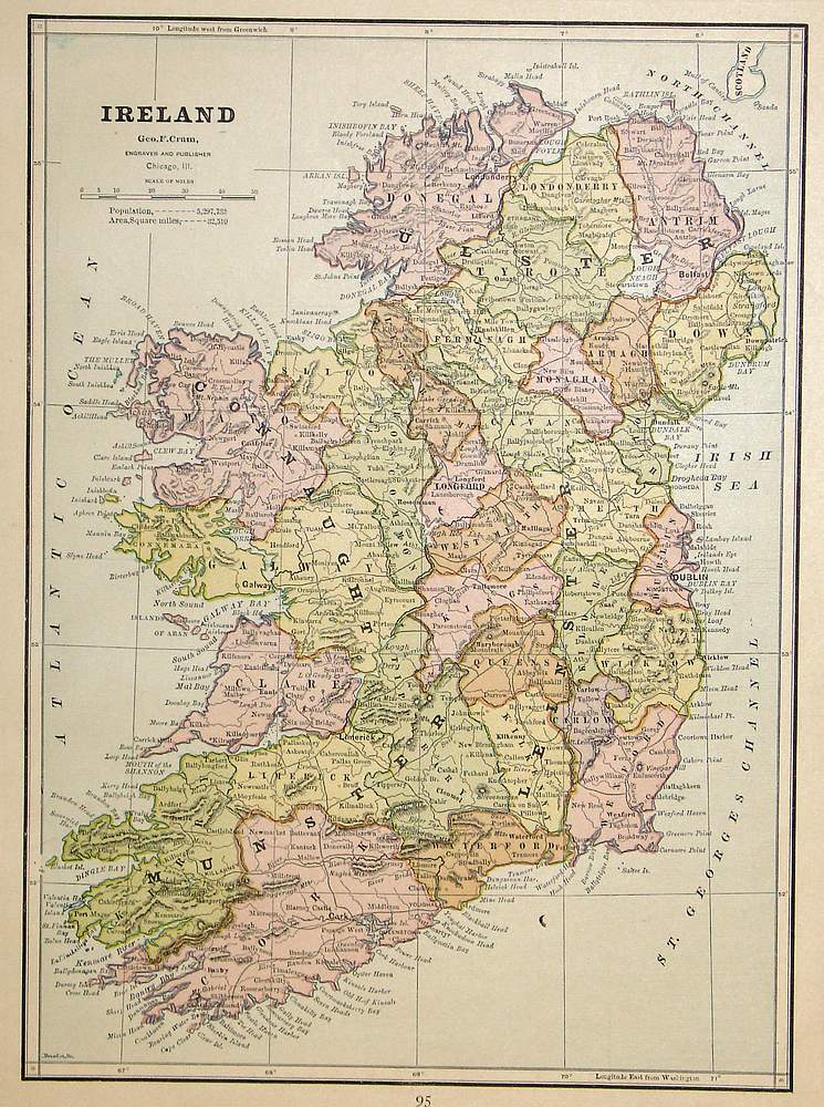 Ireland – The Old Map Gallery