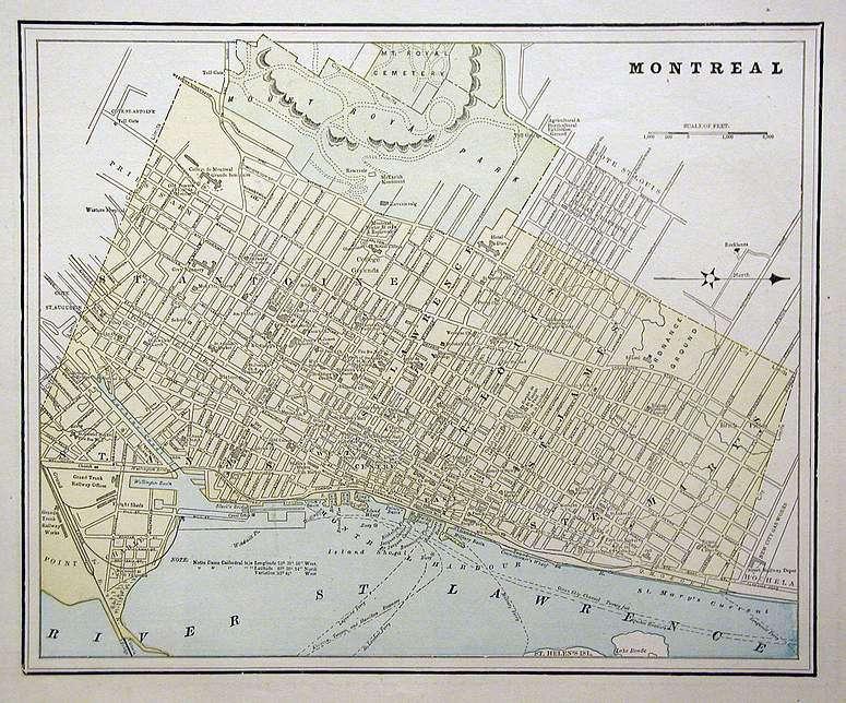 Montreal – The Old Map Gallery