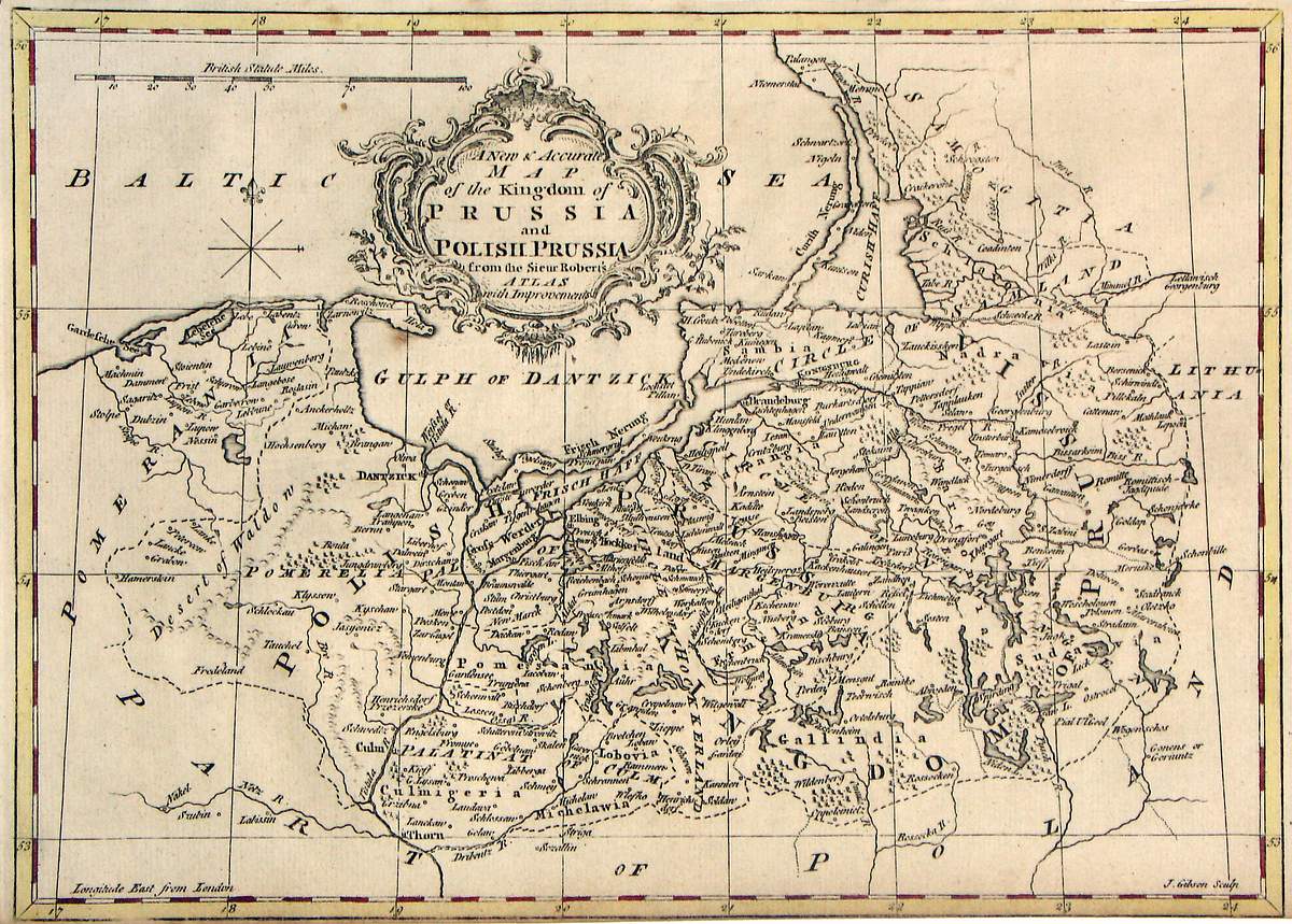 ...Prussia and Polish Prussia – The Old Map Gallery