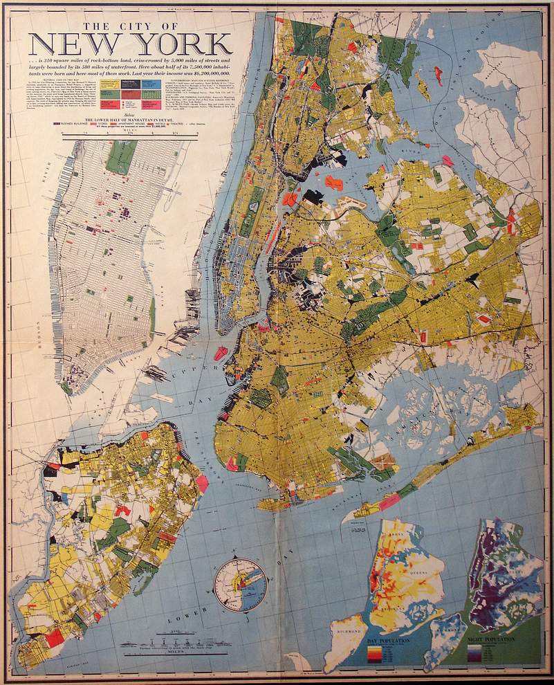 The City of New York – The Old Map Gallery