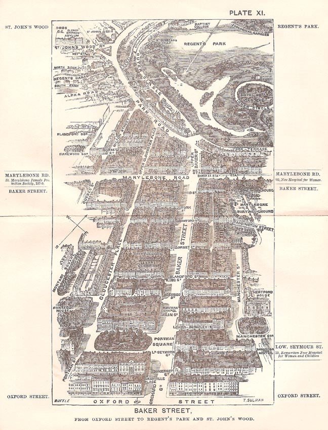 Baker Street (London) – The Old Map Gallery