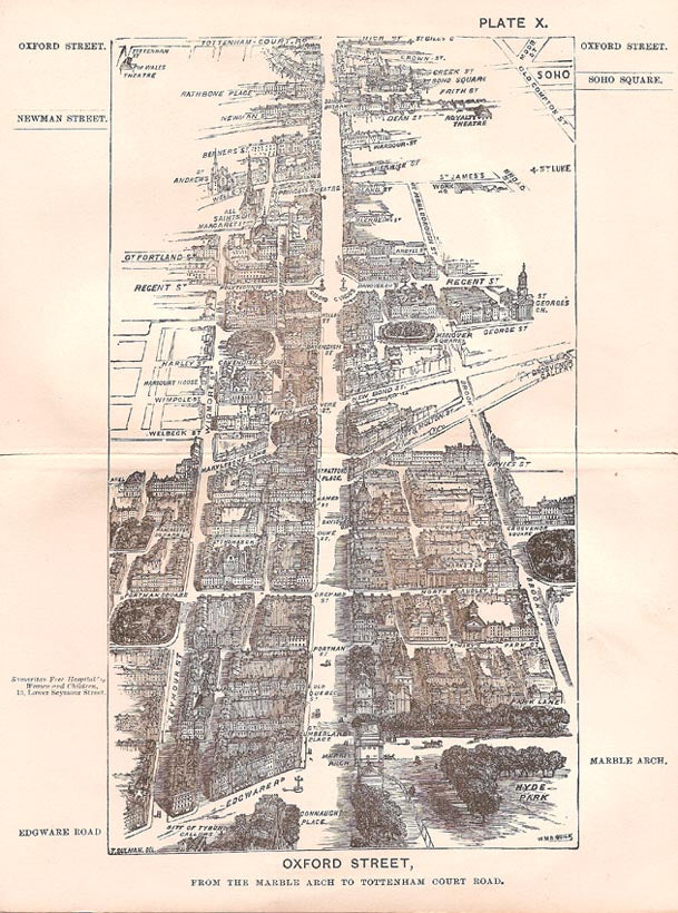 Oxford Street (London) – The Old Map Gallery