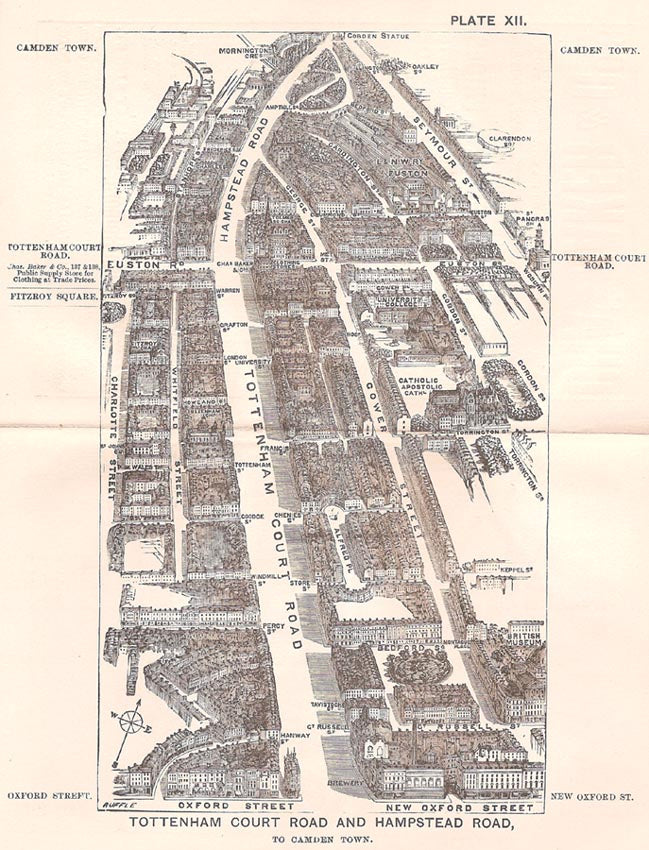 Tottenham Ct... (London) – The Old Map Gallery