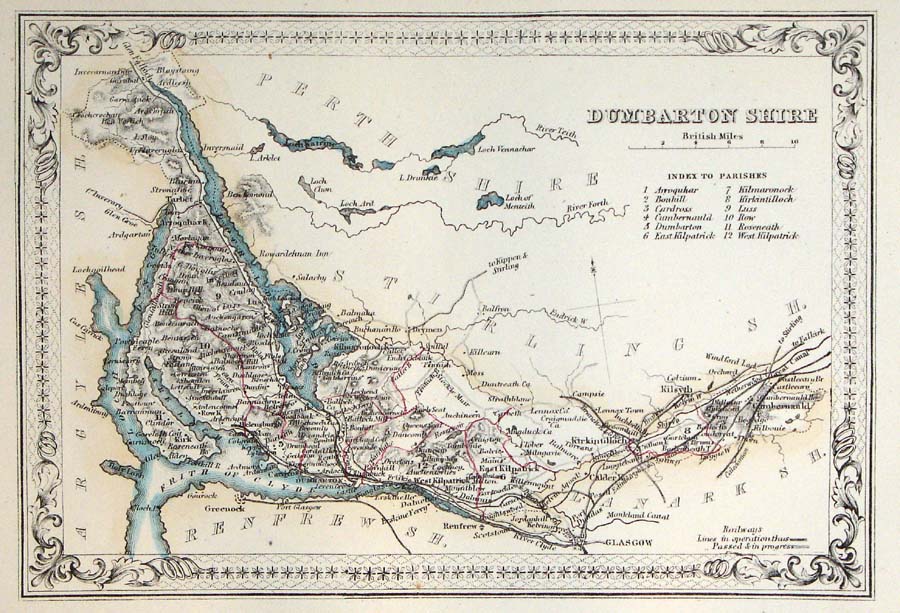 Dumbarton Shire – The Old Map Gallery