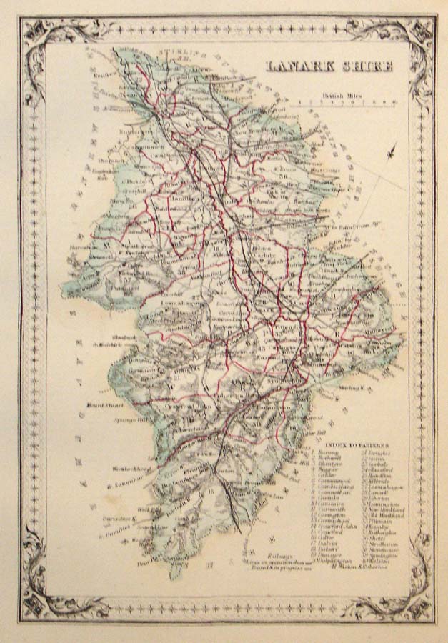 Lanark Shire – The Old Map Gallery
