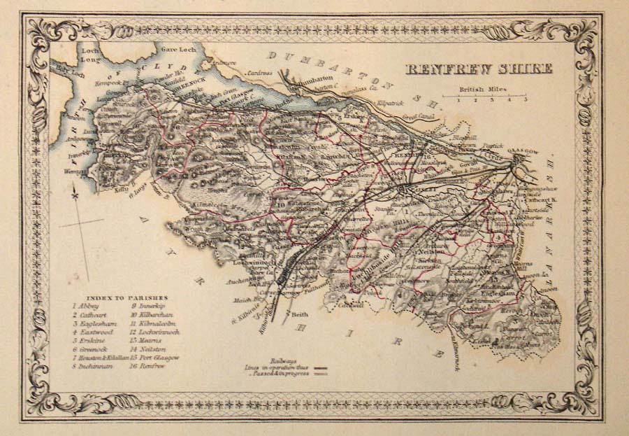 Renfrew Shire – The Old Map Gallery