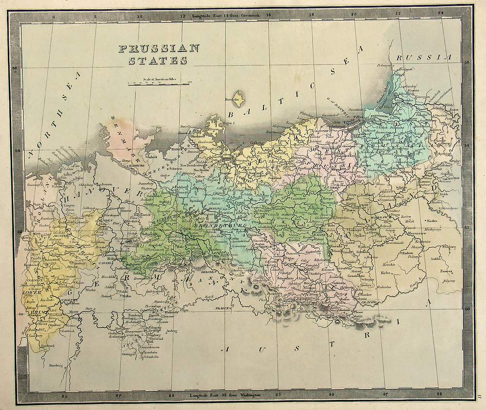 Prussian States – The Old Map Gallery